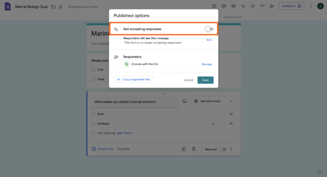 Cara Mengatur Batas Waktu di Google Forms | The Jotform Blog