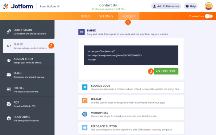 How to Add a Contact Form in Zyro