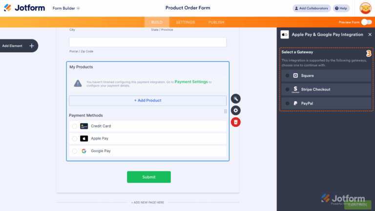 How to Integrate Your Form with Apple Pay & Google Pay