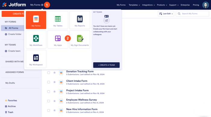 How to Create a Jotform Store from Scratch and Publish It