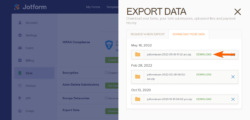 How to Export All of Your Data at Once