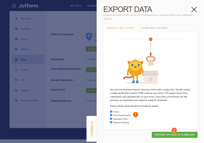 How to Export All of Your Data at Once
