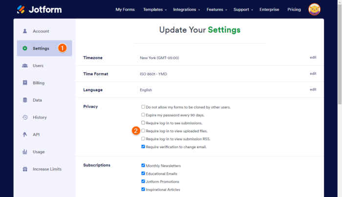 How to Unrequire Log-in to View Uploaded Files
