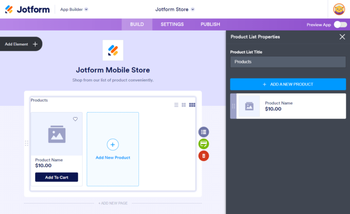 How to Create a Jotform Store from Scratch and Publish It