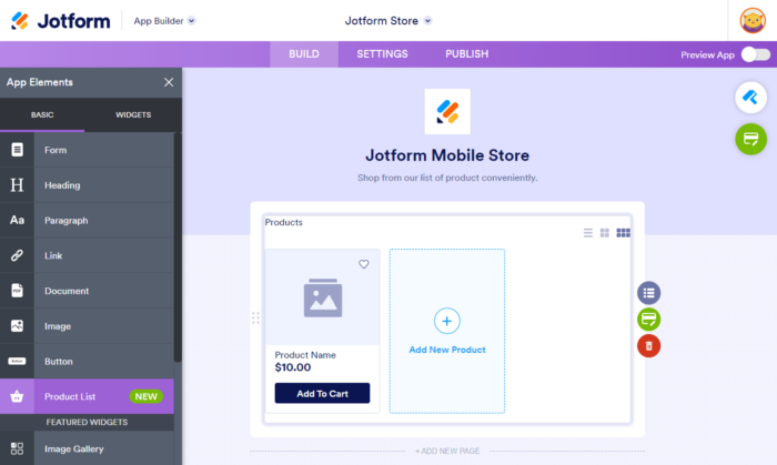 How to Create a Jotform Store from Scratch and Publish It