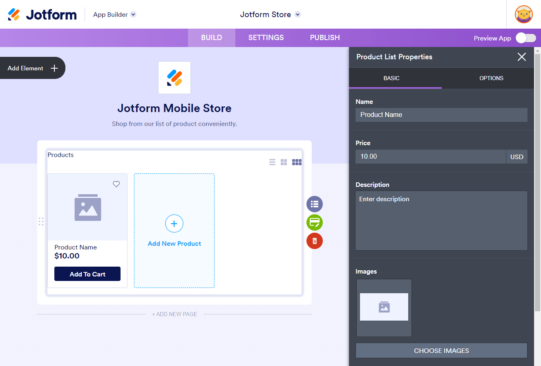How to Create a Jotform Store from Scratch and Publish It