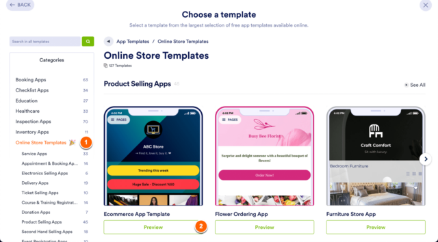 How to Use Store Templates