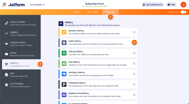 How to Prefill Form Fields With Data From Another Form With Form Prefill?