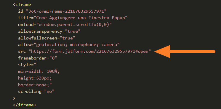 Come Aggiungere una Finestra Popup al tuo Modulo