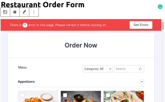 How to create a WordPress order form the easy way | The Jotform Blog