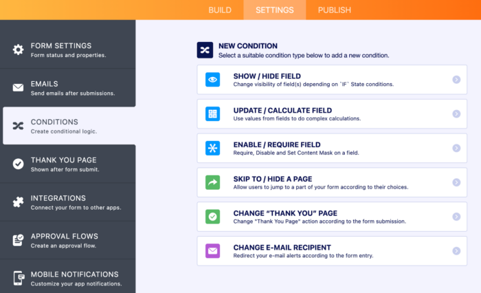 How to use conditional logic for more efficient forms | The Jotform Blog