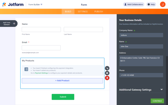 How to Integrate PayPal Invoicing with Jotform?