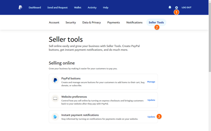How to Enable IPN on your Paypal Account