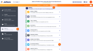 How to Prefill a Form Using the Data From Salesforce?