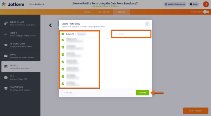 How to Prefill a Form Using the Data From Salesforce?