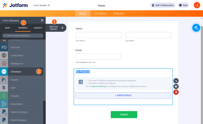 How to Integrate 2Checkout (now Verifone) with Your Form