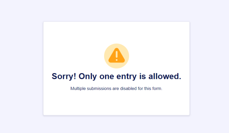 How to Set Form Limits Based on a Unique Field