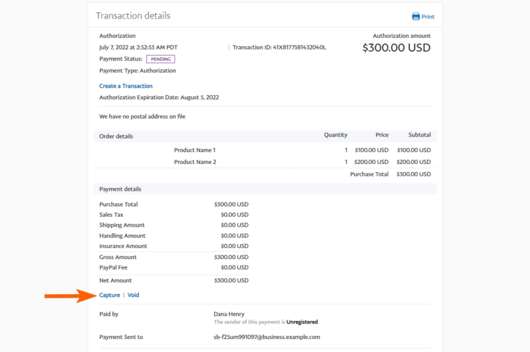 How to Enable Payment Authorization