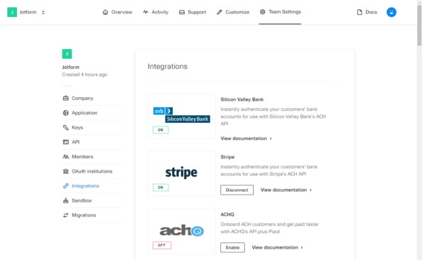 How to Integrate Stripe ACH With Jotform