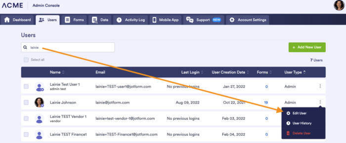 How to make the most of the Admin Console | The Jotform Blog