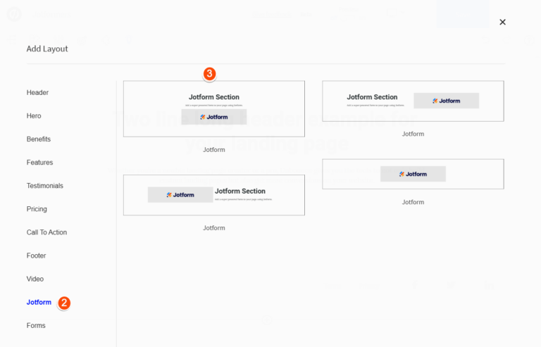 How to Embed a Form to the Unbounce Smart Builder
