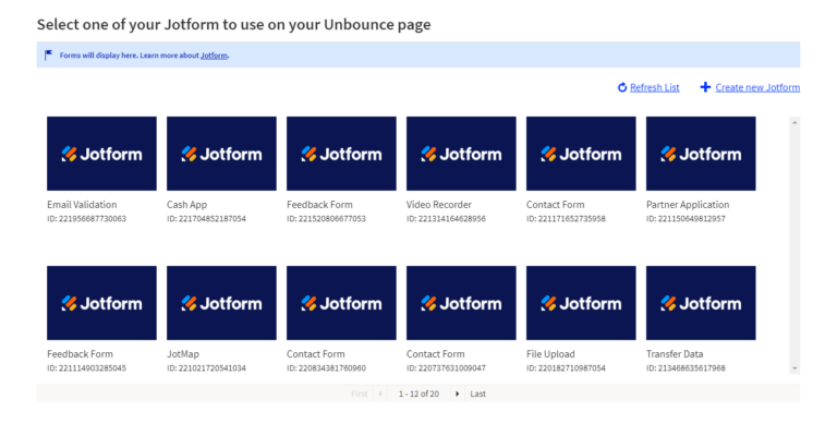 How to Embed a Form to the Unbounce Smart Builder