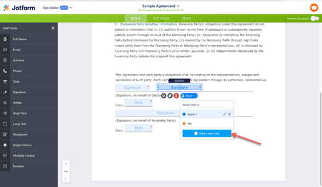 How to Use Jotform Sign