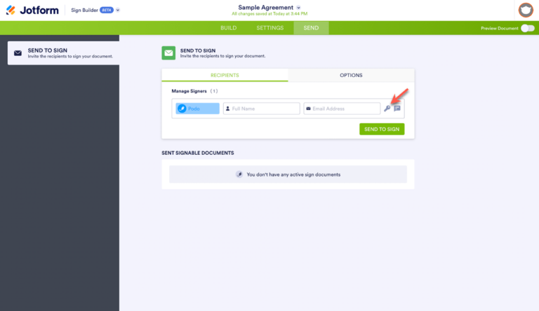 How to Set an Access Code for your Documents in Jotform Sign
