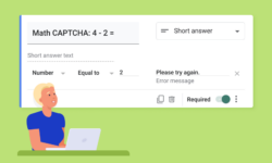 How to add CAPTCHA to Google Forms | The Jotform Blog