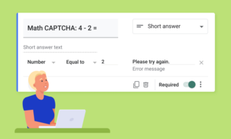 How to add CAPTCHA to Google Forms | The Jotform Blog