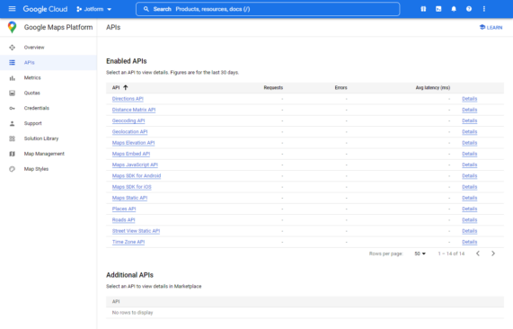 How To Get Google Maps API Key for Jotform Mapping Widgets?