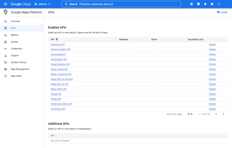How To Get Google Maps API Key for Jotform Mapping Widgets?