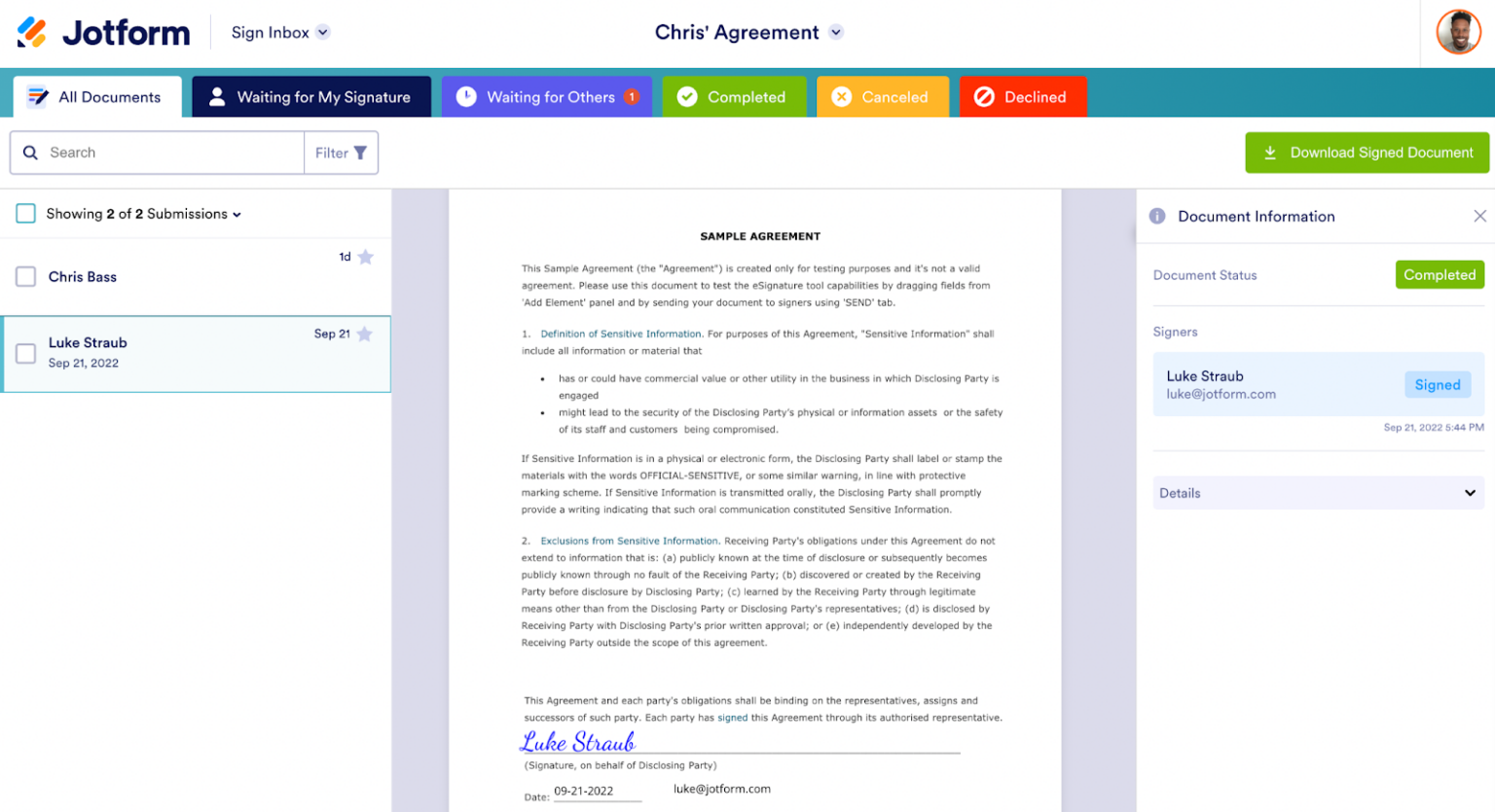 What makes e-signatures legally binding | The Jotform Blog
