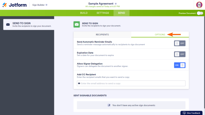 How to Send Your Document to Someone to Be Signed