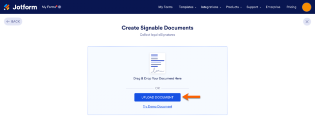 How to Upload Your PDF to Jotform Sign