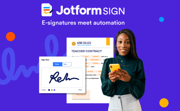 Announcing Jotform Sign for Enterprise. The faster, smarter way to sign ...