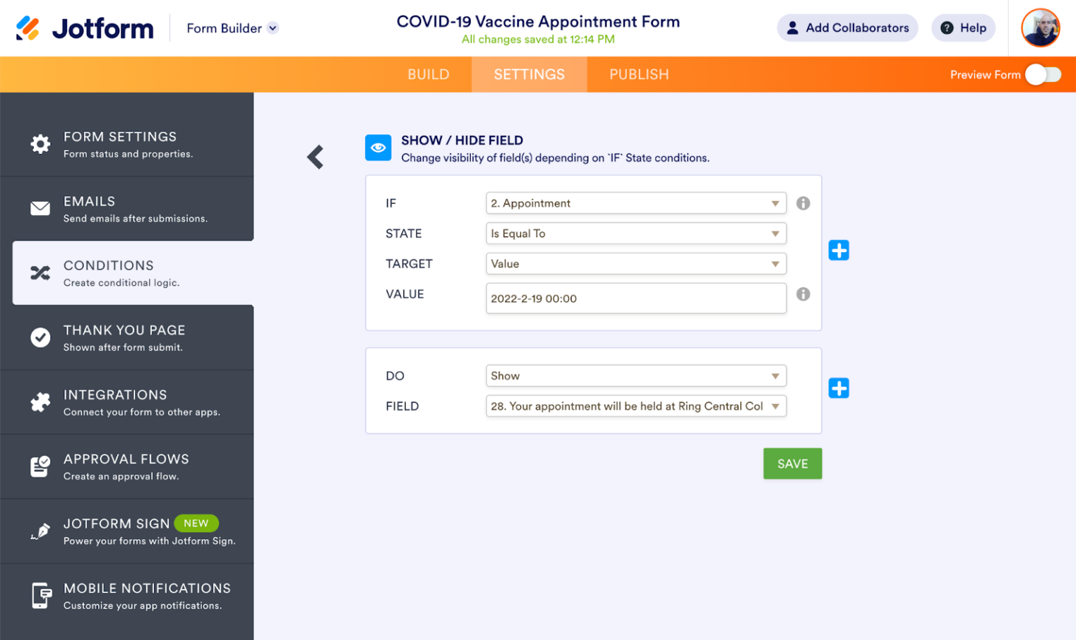 Schedule follow-up appointments and reminders with Jotform | The ...