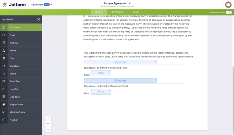 How to Collect E-Signatures with Jotform | The Jotform Blog