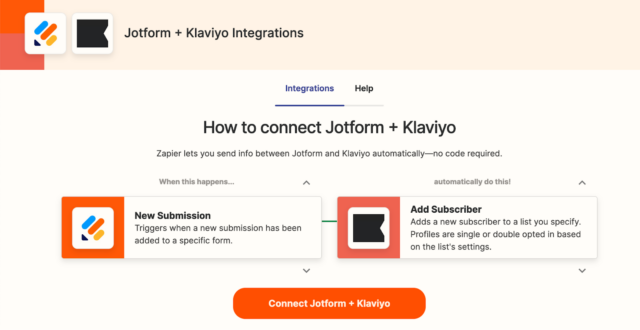 How to add a profile to a Klaviyo list | The Jotform Blog