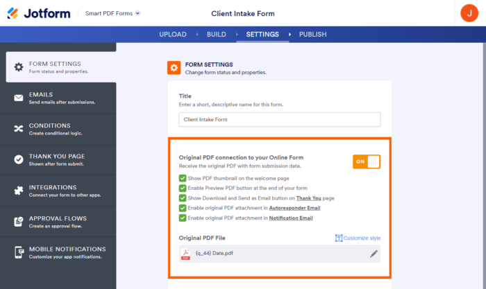 How Does the PDF Connection Work With Smart PDF Forms?