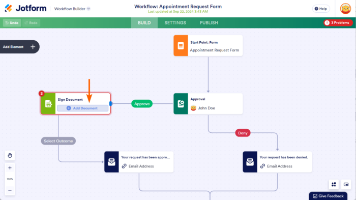 How to Request Electronic Signatures With Jotform Workflows