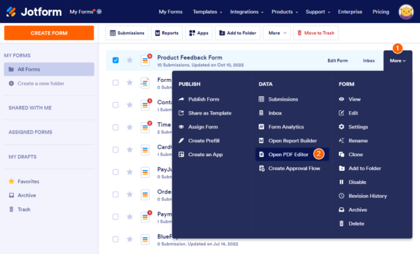How to Switch to the New Version of the Jotform PDF Editor?