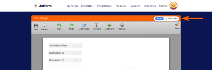 How to Switch to the New Version of the Jotform PDF Editor?