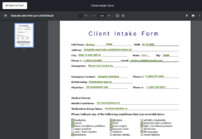 How Does the PDF Connection Work With Smart PDF Forms?
