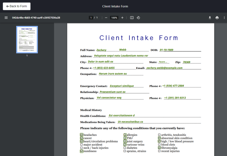 How Does the PDF Connection Work With Smart PDF Forms?