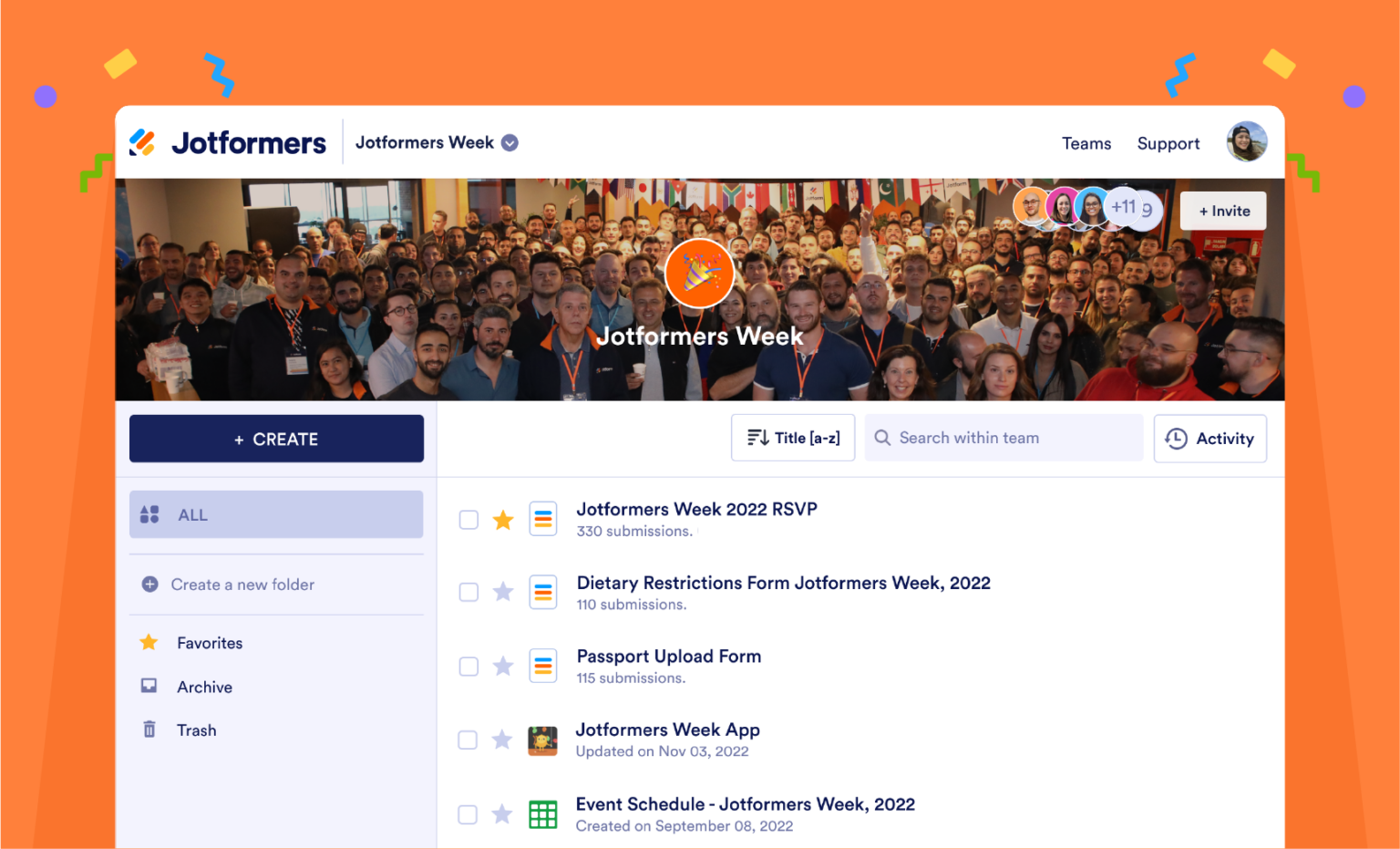 How we used Jotform Teams for Jotformers Week | The Jotform Blog