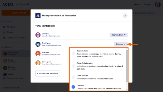 How to Give Roles to Team Members