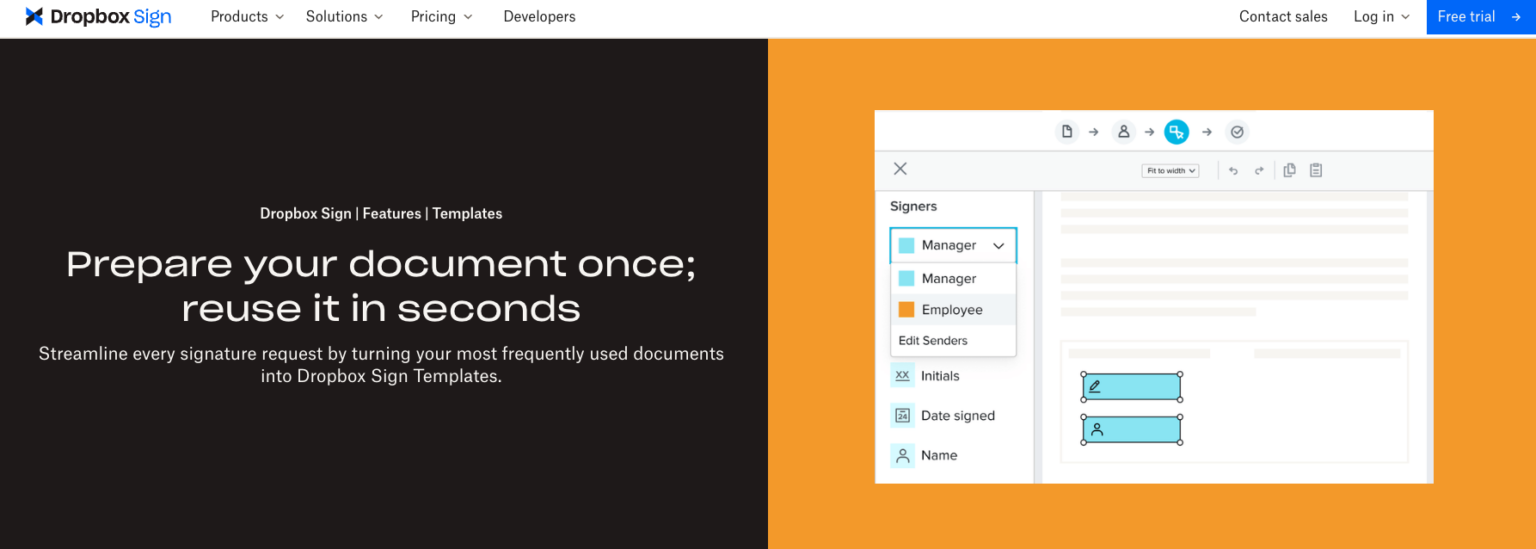 Comparing Xodo Sign (formerly eversign) vs HelloSign (now Dropbox Sign ...