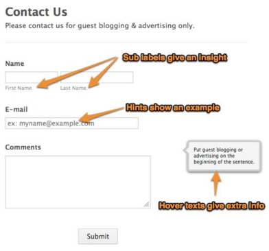 10 Best Practices for Contact Forms | The Jotform Blog