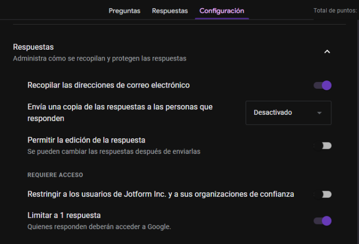 Como hacer un examen en Google Forms | The Jotform Blog